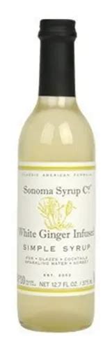 Jarabe De Sonoma Co Blanca Ginger Jarabe Simple Envío Gratis