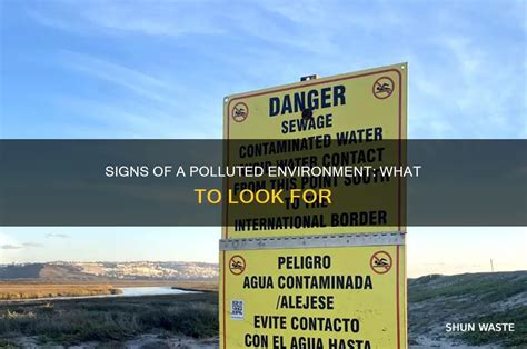 Signs Of A Polluted Environment What To Look For Shunwaste