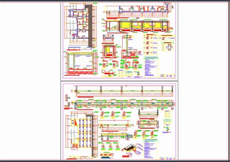 Perimeter Fence Structure In Autocad Cad 935 62 Kb Bibliocad