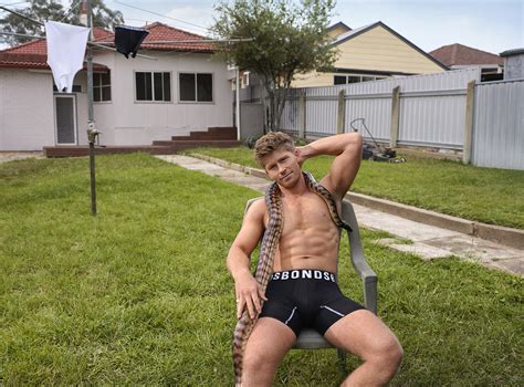 Steve Irwins Son Robert Irwin Models Bonds Underwear In Campaign