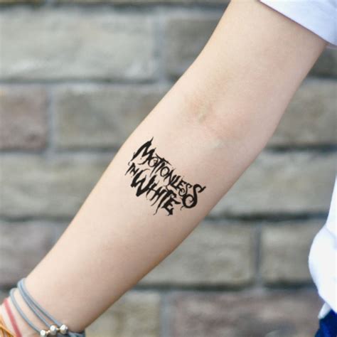 Motionless In White Temporary Tattoo Sticker Ohmytat