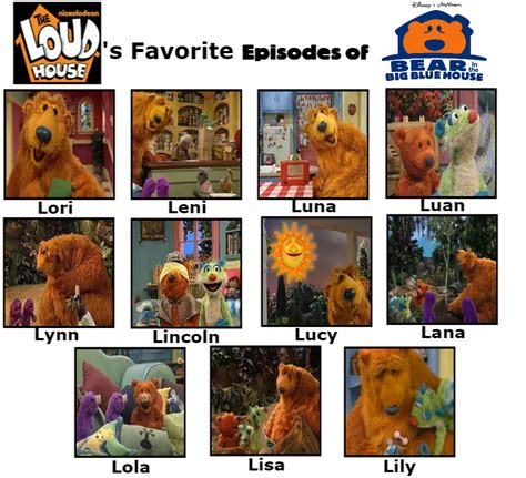 Loud Siblings Favorite Episodes Of Bitbbh By Ehrisbrudt On Deviantart