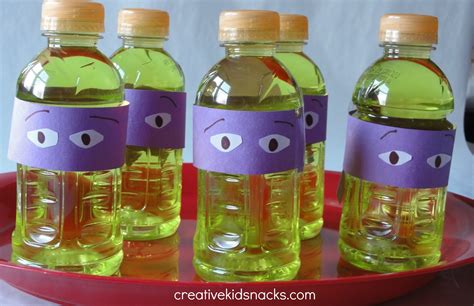 Teenage Mutant Ninja Turtle Party Drinks