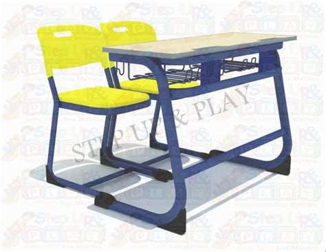 Mild Steel 2 Seater Classroom Double Desk At ₹ 5500piece In New Delhi