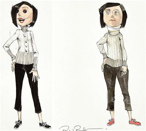 Coraline Artwork Auction Coraline Characters Coraline Art Coraline Book
