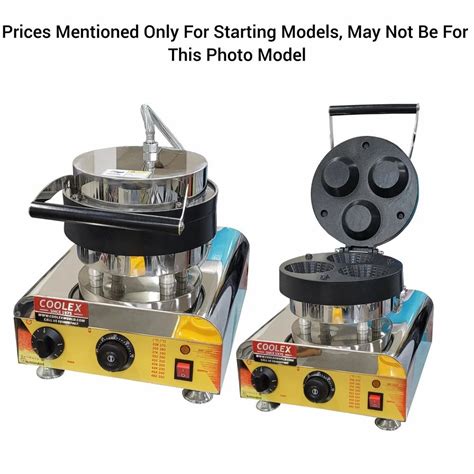 Edible Waffle Cups Making Waffle Machine At Rs 30000 Waffle Machine In Vijayawada Id