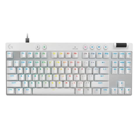 Logitech Pro X Tkl Rapid Keyboard 73234 White Xcite