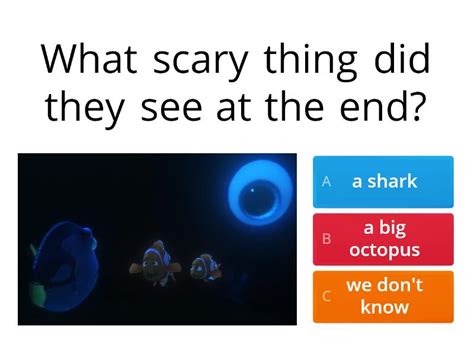 Finding Dory Part 1 Quiz Cuestionario