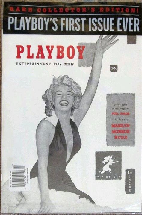 Playboy Magazine Marilyn Monroe 1953 Reprint From 2014 Brand New