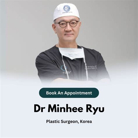 Dr Minhee Ryu Plastic Surgeon In Korea 365asia