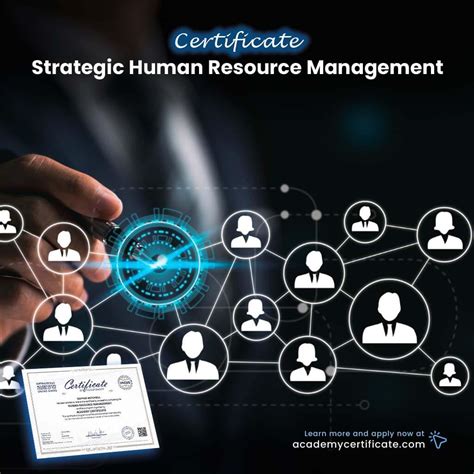 Strategic Human Resource Management Certificate Academy Certificate