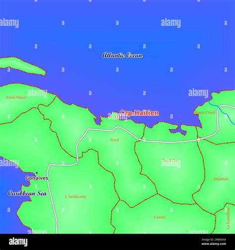 Cap Haitien Haiti Map Cap Haïtien Northern Haiti Around Guides