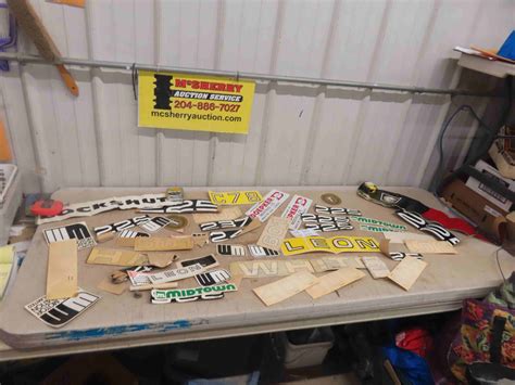 Tractor Implement Decals White Cockshutt Many Model