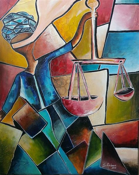 Presence Of Justice Art Appreciation Art Abstract