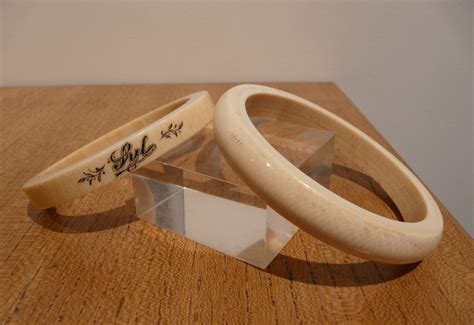 Two Ivory Bangles Collectors Weekly