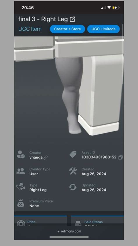 Roblox Doll Body Code