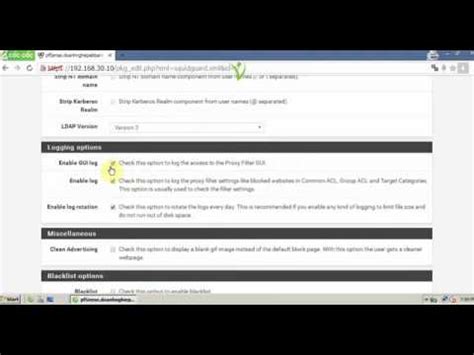 Configuring Squid Proxy In PfSense YouTube