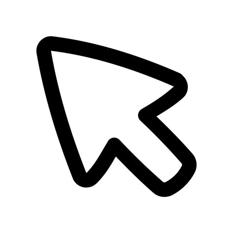 Dot Cursor White Icons Free Download Svg Png 