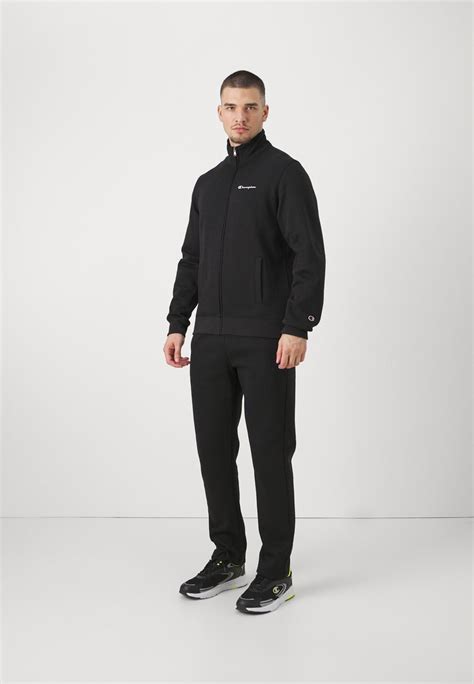 Champion Icons Full Zip Set Tracksuit Black Zalandoie
