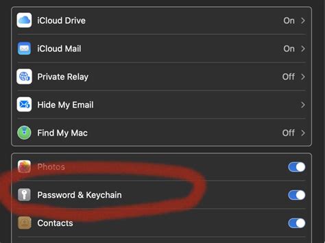 how to setup apple s built in password manager by enabling icloud