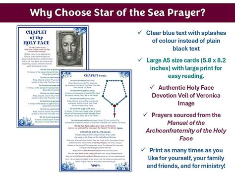 Holy Face Prayer Cards Holy Face Devotional Large Catholic Printable Prayers Adoration T