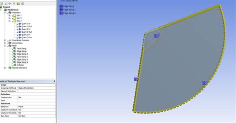 ANSYS Meshing Hydrofoil Structured Mesh CFD Online Discussion Forums