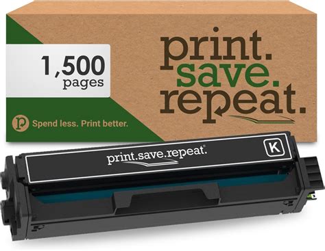 Print Save Repeat Lexmark C3210k0 Black Remanufactured Toner Cartridge For C3224 C3326 C3426
