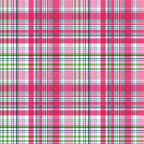 Seamless Geometric Checkered Pattern Intersecting Colored Stripes Delicate Spring Colors From