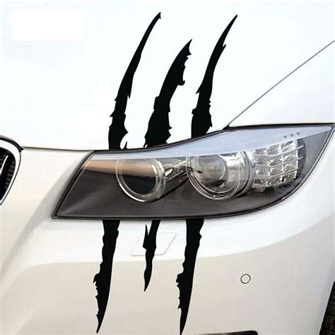 Adesivos Decorativo Para Carro Garra Farol Carro Tuning