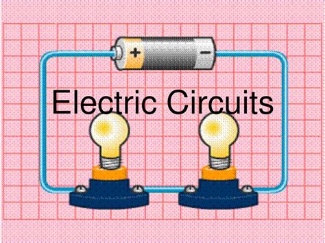 Electric Circuits To Insert This Slide Into Your Presentation Ppt