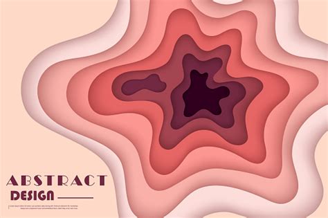 종이 잘라 모양3d 추상 배경 수직 배너입니다 0명에 대한 스톡 벡터 아트 및 기타 이미지 0명 개념 광고 Istock