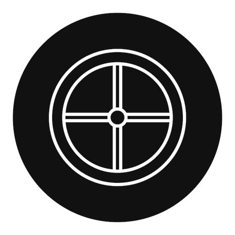 Premium Vector Wooden Wheel Vector Illustration