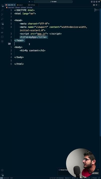 Link Your Js Files Correctly Javascriptmastery Coding Computerscience Javascript Youtube
