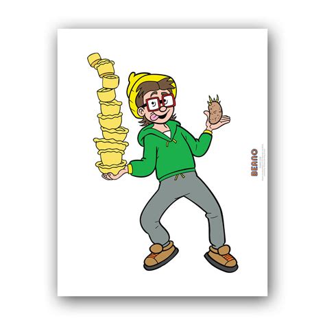 Pie Face Art Print Star Editions