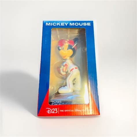 Los Angeles Angels D23 Mickey Mouse Bobblehead Sga 8 4 24 Brand New