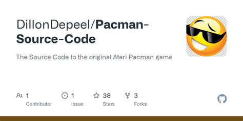 Github Dillondepeelpacman Source Code The Source Code To The Original Atari Pacman Game