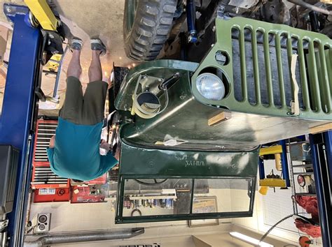 Windshield Frame To Tub Fit Help The Cj2a Page Forums