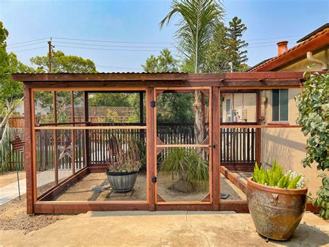 Outdoor Cat Enclosures Connected To House Cat Topia