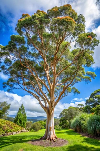 Eucalyptus Tree Inverewe Botanic Garden Scotland Premium Ai Generated