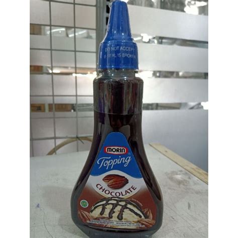 Jual Morin Topping Chocolate 310gr Cocok Untuk Kue Nikmati Dengan Milk