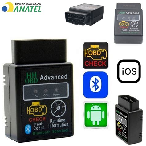 Mini Scanner Automotivo Universal Obd 2 Bluetooth Carro Shopee Brasil