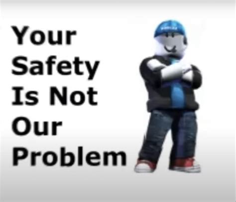 roblox when it comes to moderation they master the art of not giving a