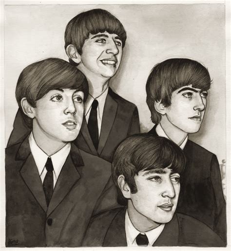 Beatles Drawing At Getdrawings Free Download