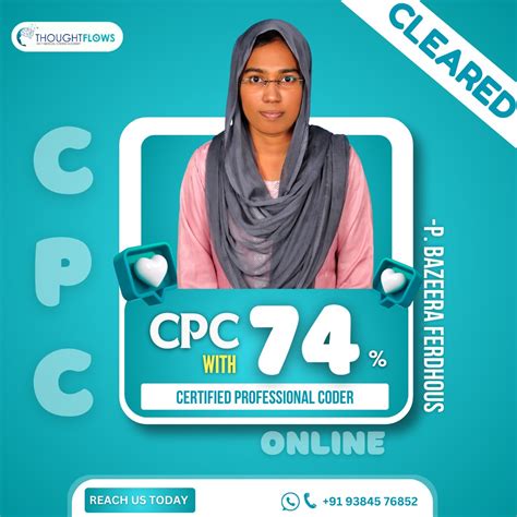 Thoughtflows Certified And Proud Cpc Cleared 🎉 Medicalcoder Cpcachieved