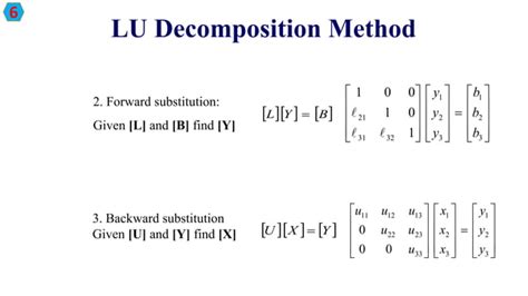 Lu Decomposition Pptx