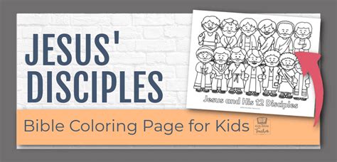 Jesus Chooses His Disciples Coloring Pages 2025