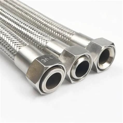 Ss304 316 Stainless Steelwire Steam Corrugated Metal Hose High Pressure