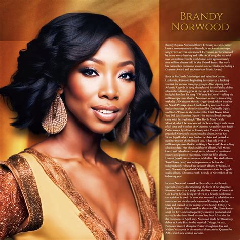 Corpo Brandy Norwood 2024 American Singer Brandy Norwood Wore A Trendy