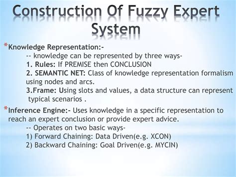 Fuzzy Expert Systempptx Artificial Intelligence Technology And Computing