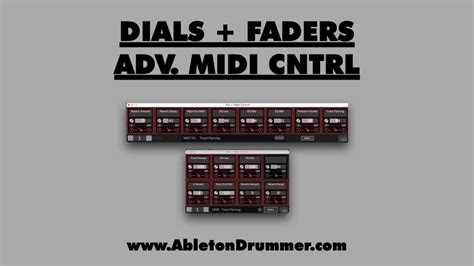 Advanced Midi Control For Ableton Live Dials And Faders